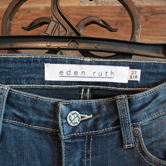 Eden Ruth | Jeans | Eden Ruth Dark Navy Skinny Jeans | Poshmark